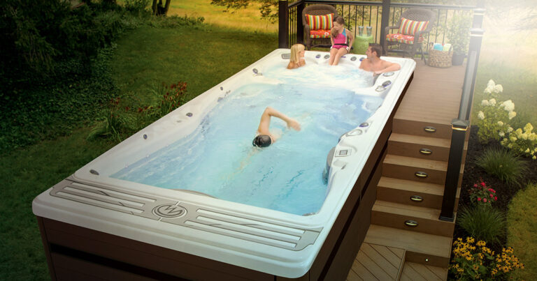 Best pool-spa combo? A dual-zone swim spa