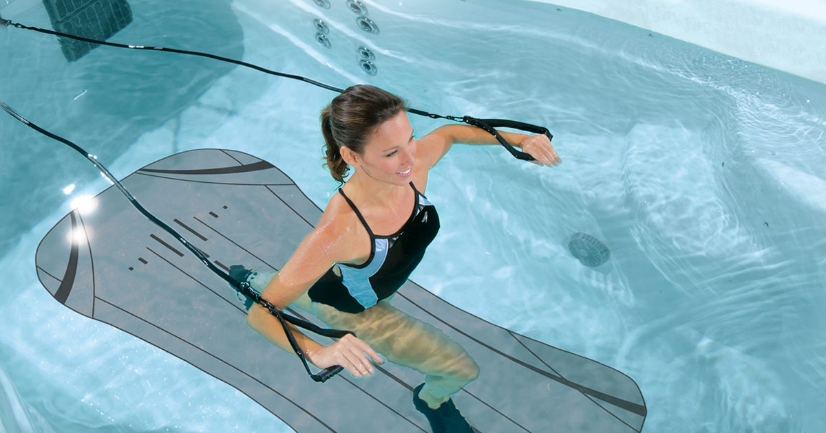 Swim spa stretching routine: Get ready for summer fitness